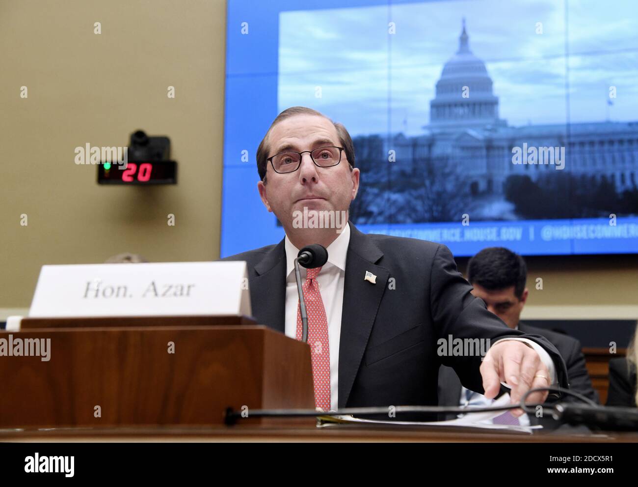 Health and Human Services Secretary Alex Azar testifies before the ...