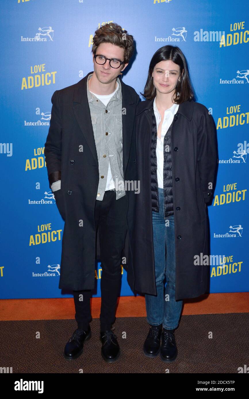 Thomas Soliveres and Nassima Benchicou attending the Love Addict ...