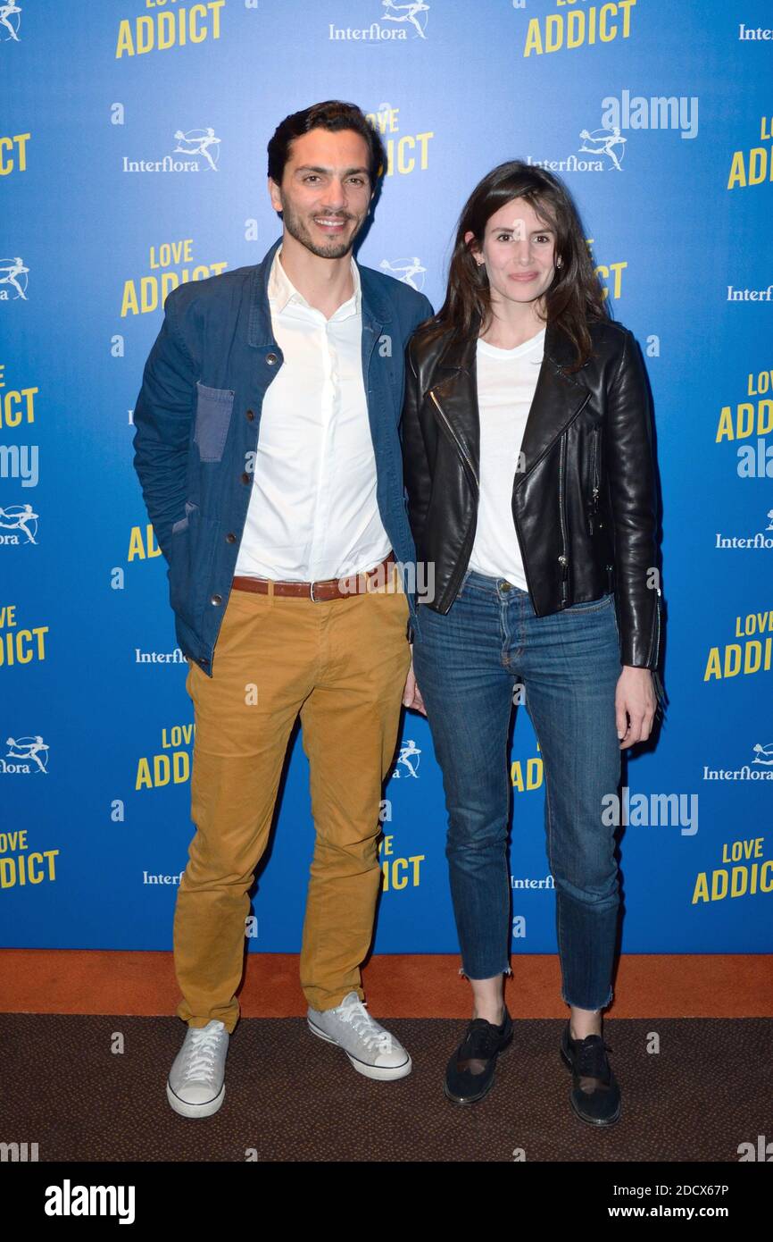 Samir Boitard and Louise Monot attending the Love Addict Premiere at ...