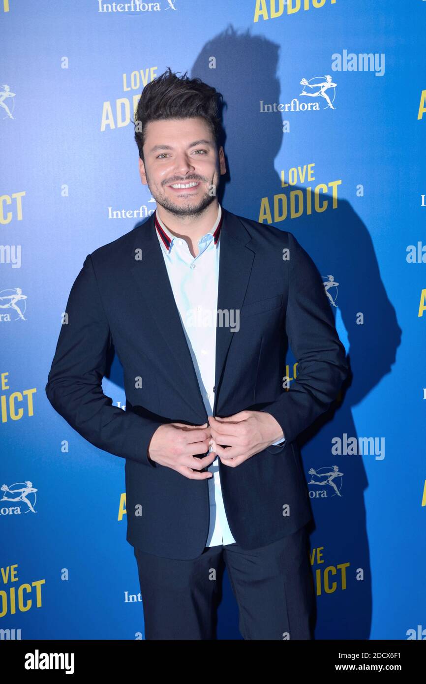 Kev Adams attending the Love Addict Premiere at the Gaumont Marignan ...