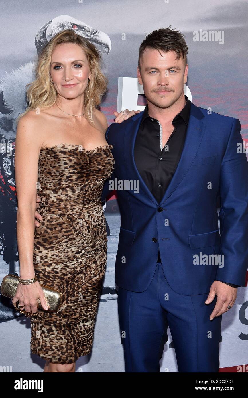 Luke Hemsworth and Samantha Hemsworth attend the Los Angeles Season 2 ...