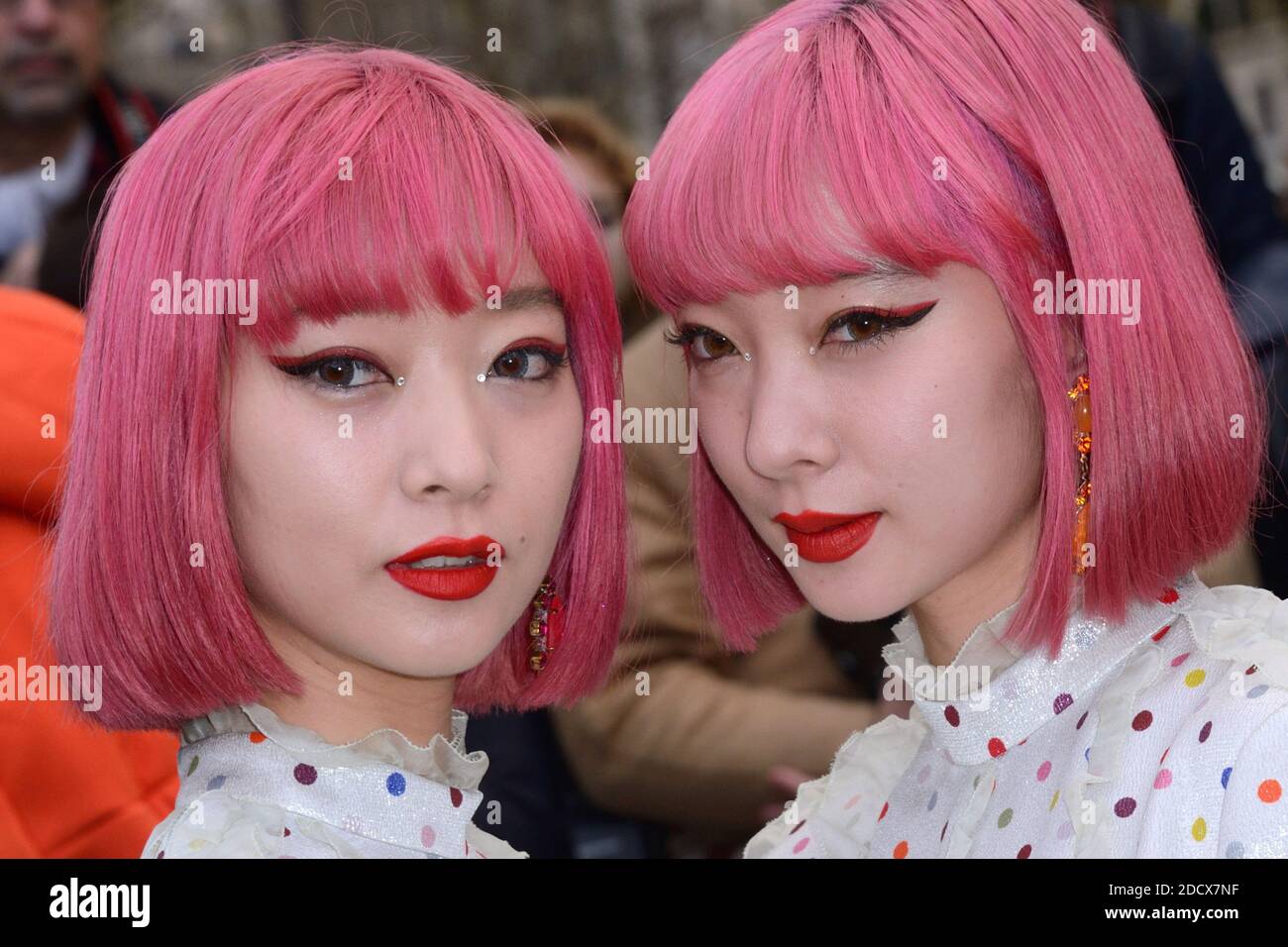 Amiaya attending the Valentino show as part of the Paris Fashion Week ...