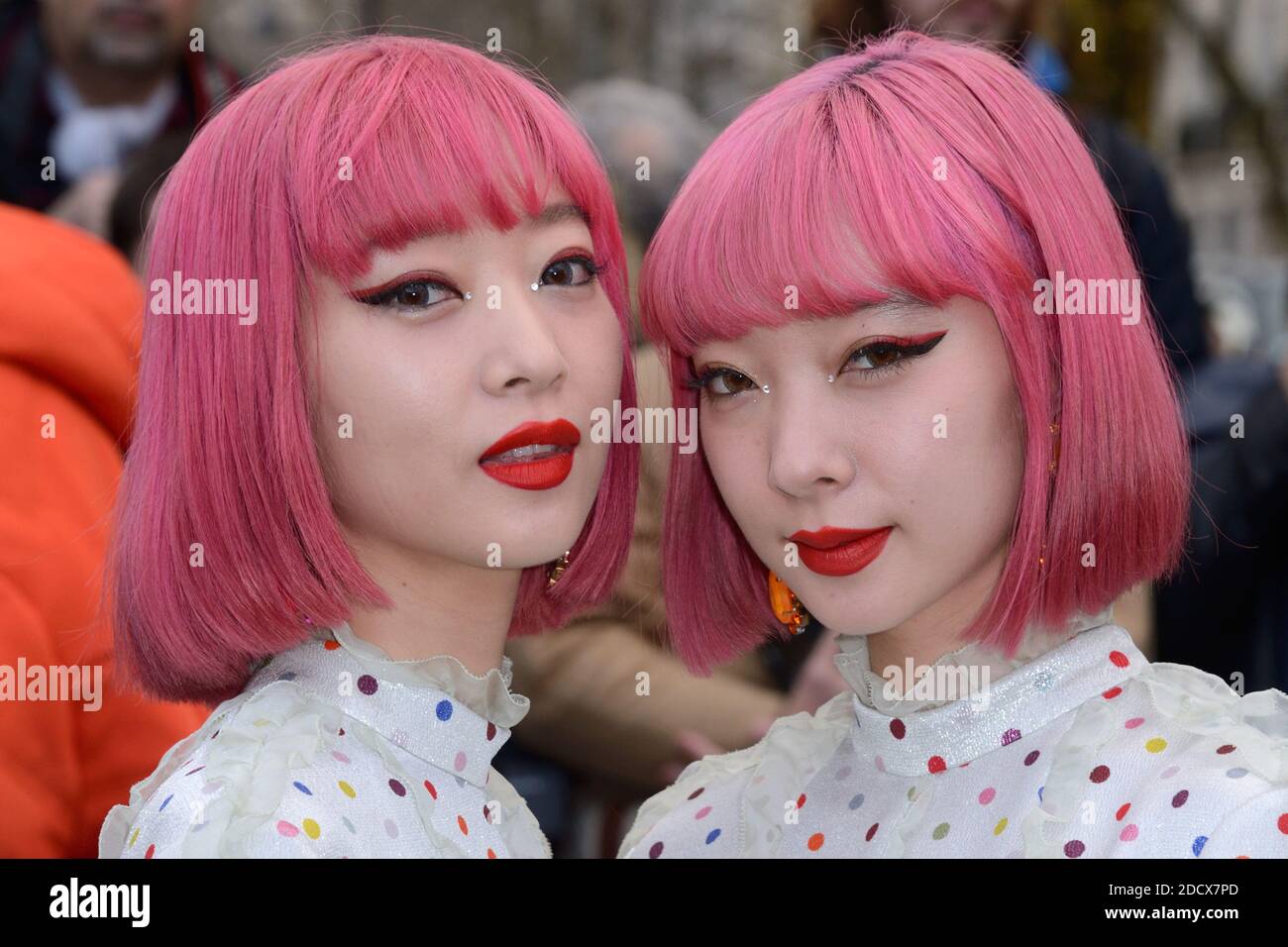 Amiaya attending the Valentino show as part of the Paris Fashion Week ...