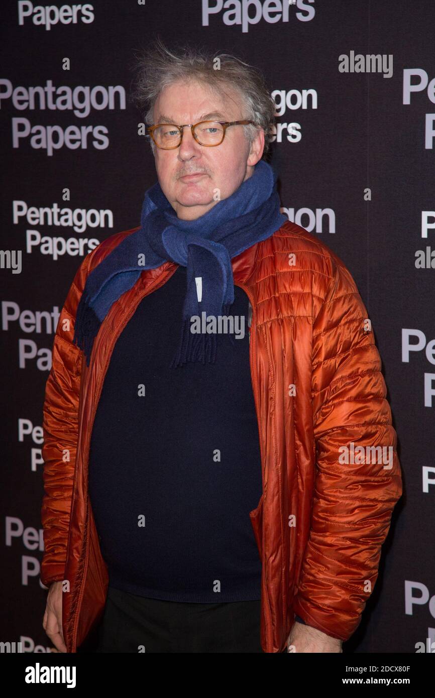 Dominique Besnehard attends the Pentagon Papers Paris film premiere at ...