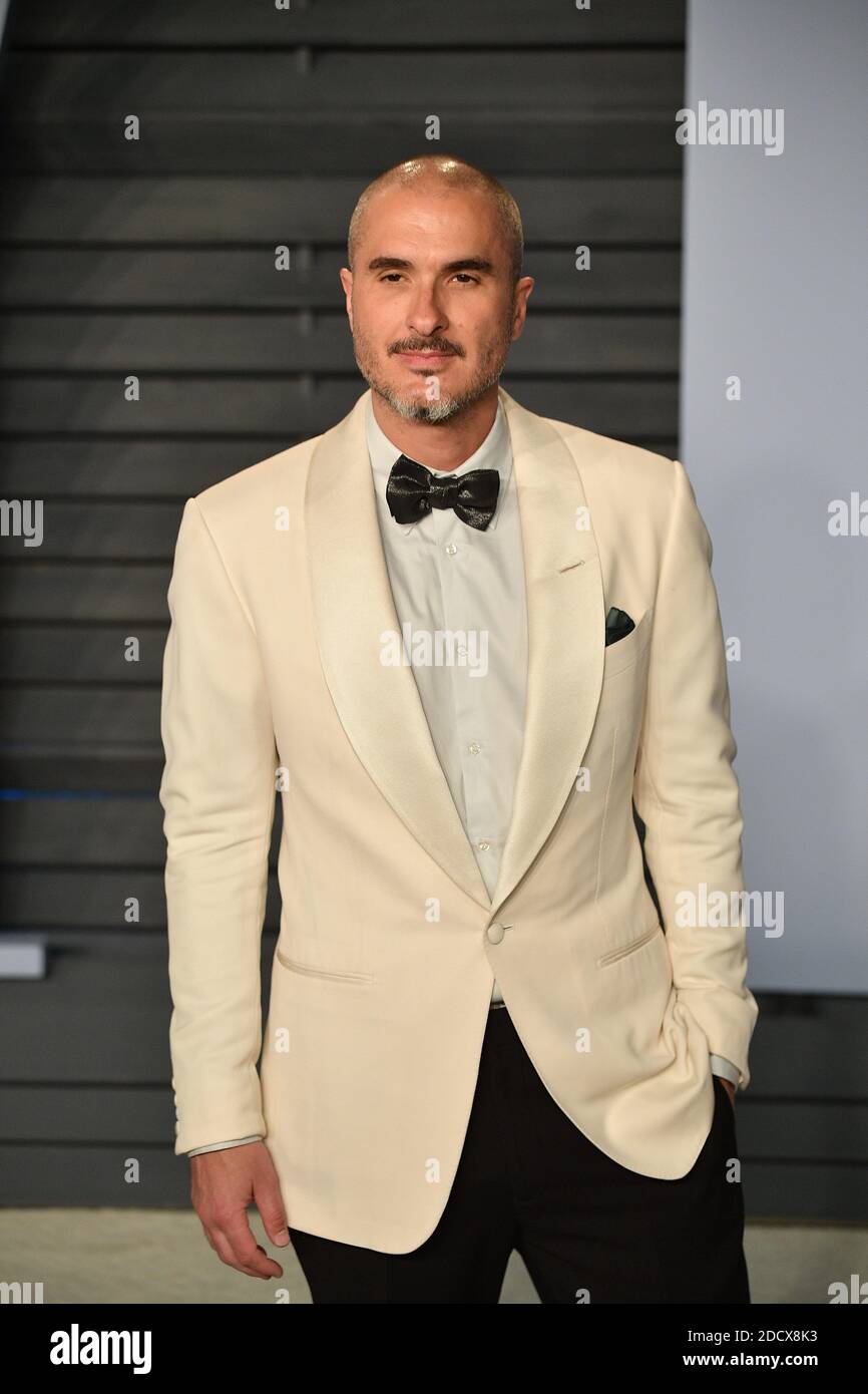 Zane Lowe attending the 2018 Vanity Fair Oscar Party hosted by Radhika ...