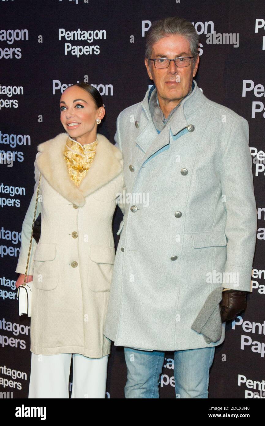 Dominique Desseigne and Alexandra Cardinale attends the Pentagon Papers ...