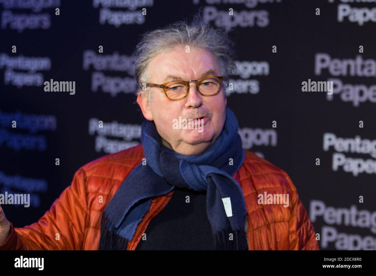 Dominique Besnehard attends the Pentagon Papers Paris film premiere at ...