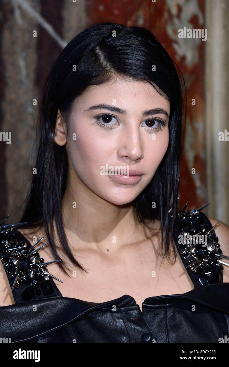 Sofi Abla attending the John Galliano show as part of the Paris Fashion ...