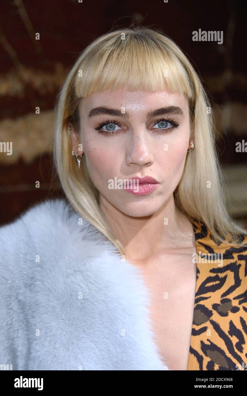 Goldie Lox attending the John Galliano show as part of the Paris ...