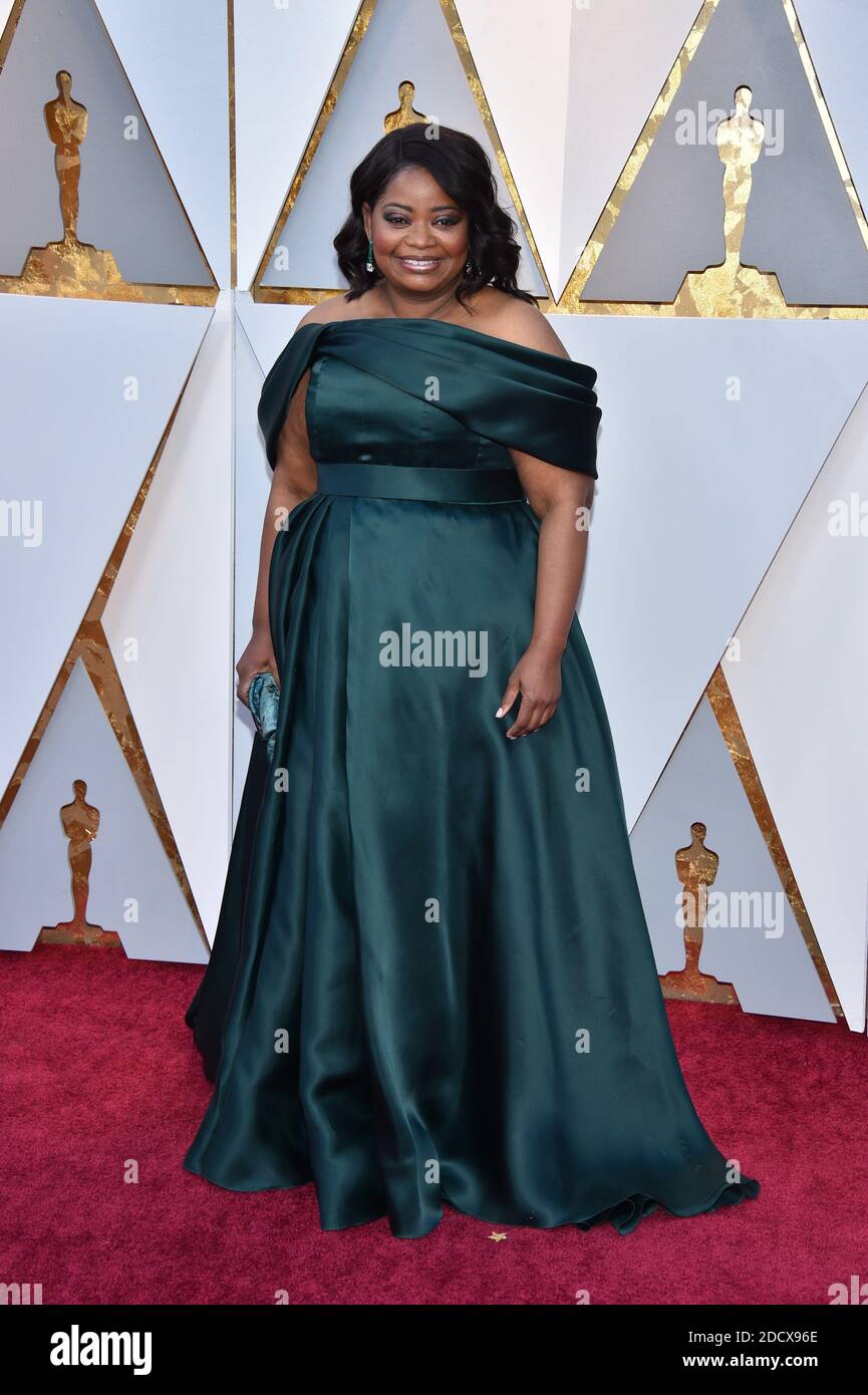 Octavia Spencer arriving for the 90th annual Academy Awards (Oscars ...