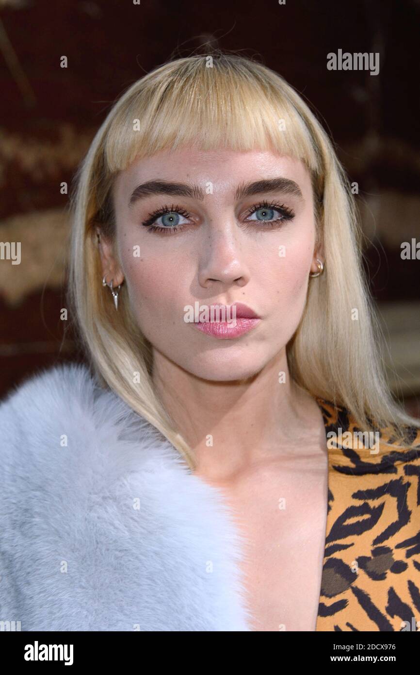 Goldie Lox attending the John Galliano show as part of the Paris ...