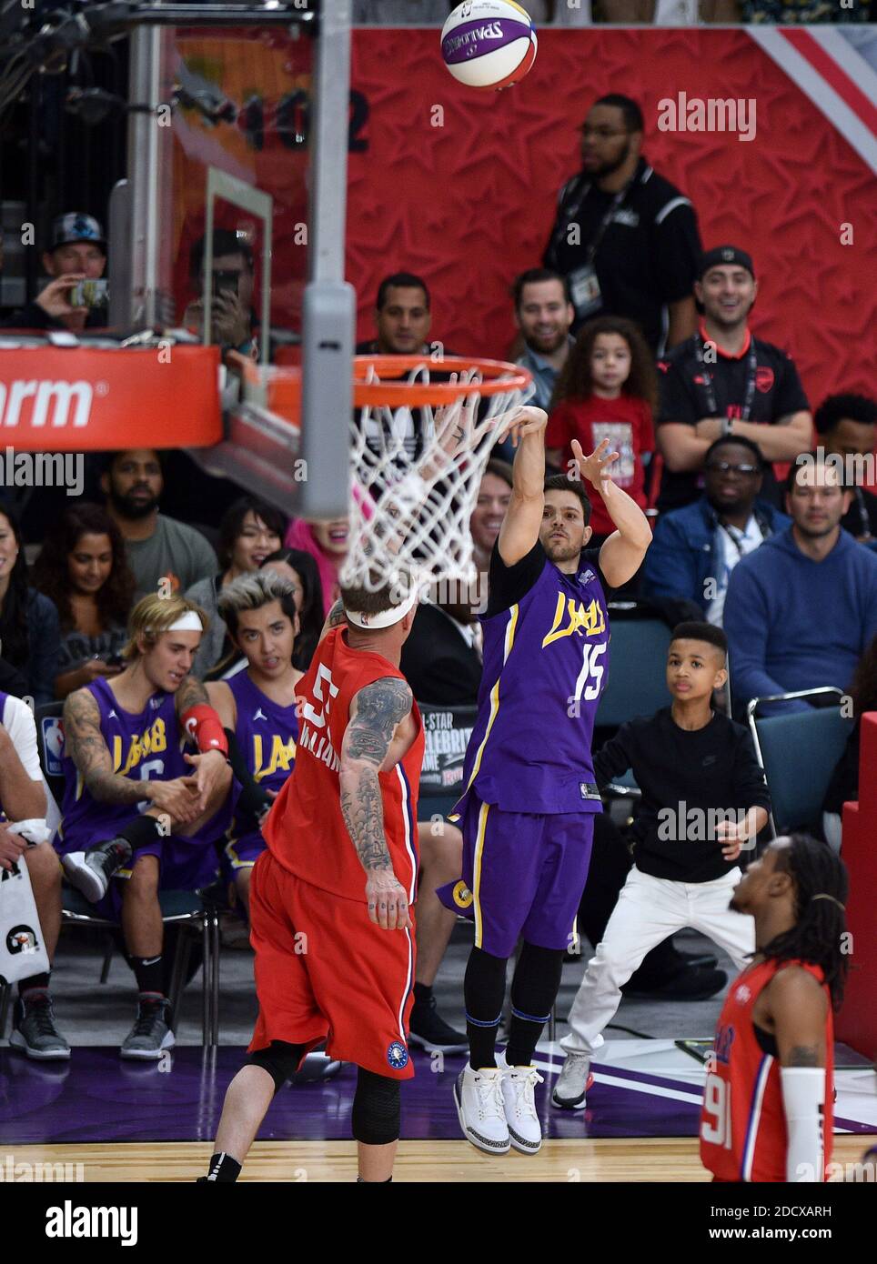 Jerry Ferrara during the NBA All-Star Celebrity Game 2018 held at the ...