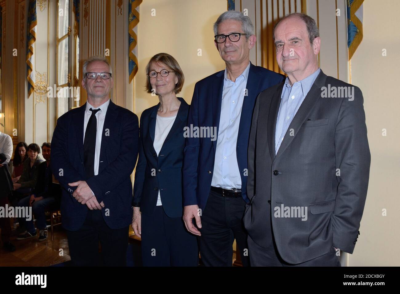 Thierry Fremaux, la Ministre de la Culture est Francoise Nyssen ...