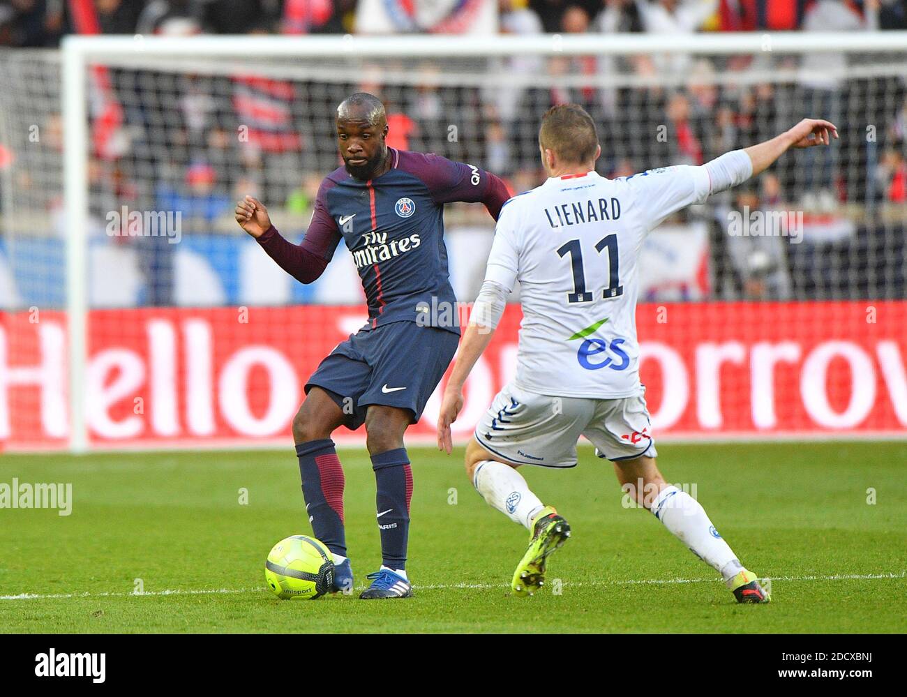 PSG's Lassana Diarra during the French Ligue 1 Paris Saint-Germain (PSG ...