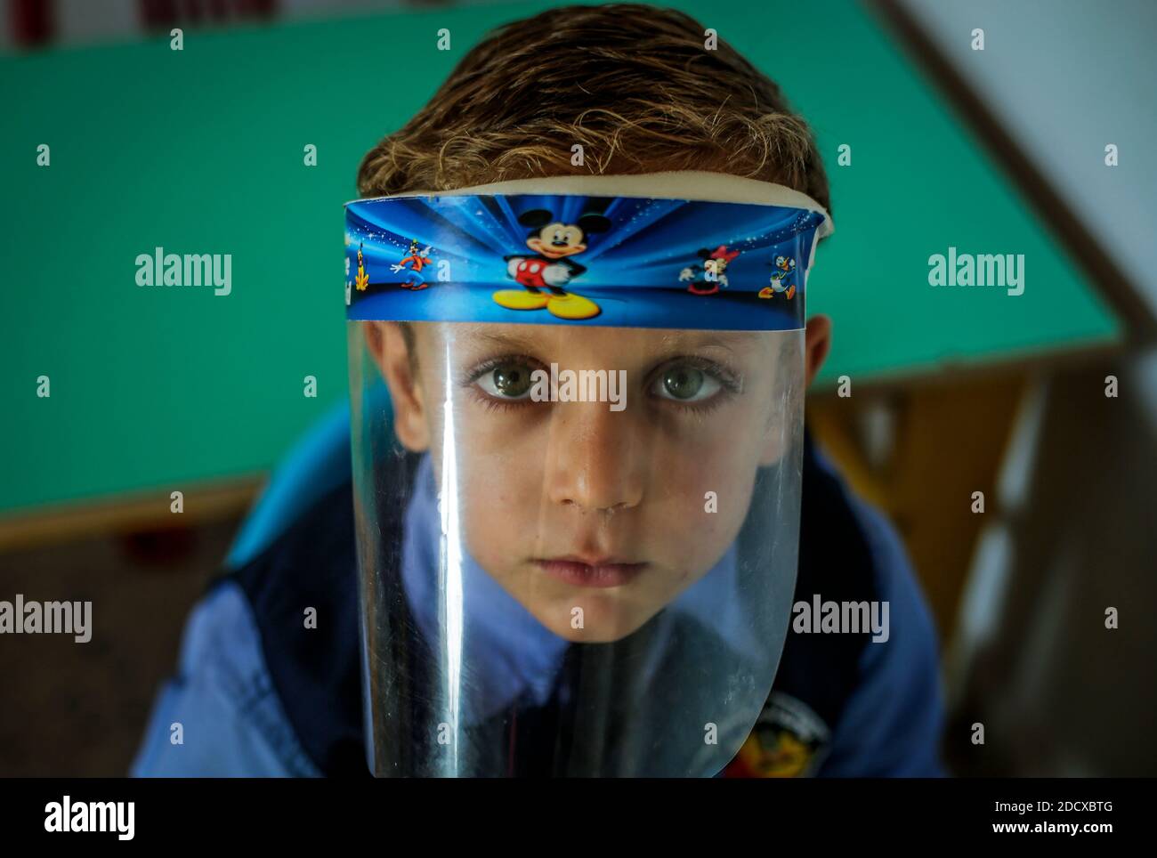 Face shields due hi-res stock photography and images - Alamy