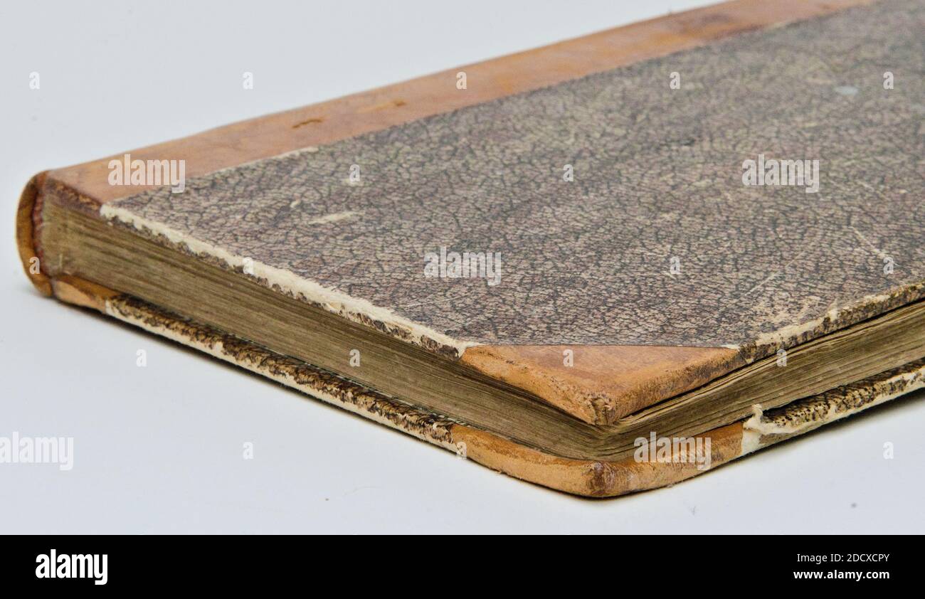 Original leather binding hi-res stock photography and images - Alamy