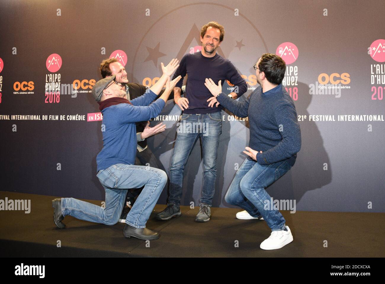 Stephane de Groodt (and the producers of his shortfilm) attending the ...