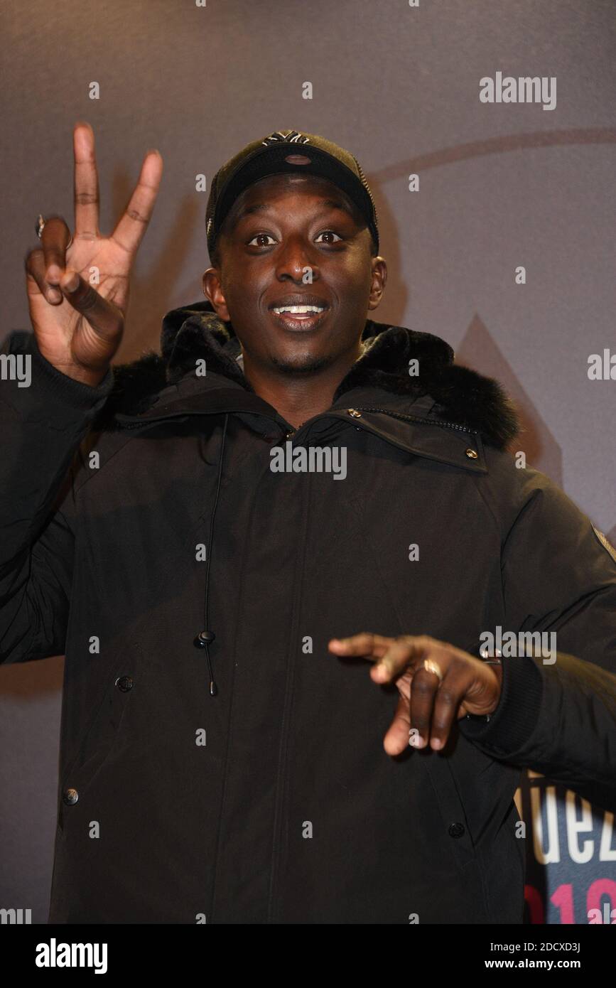 Ahmed Sylla attending the 21st L'Alpe d'Huez Comedy Film Festival ...
