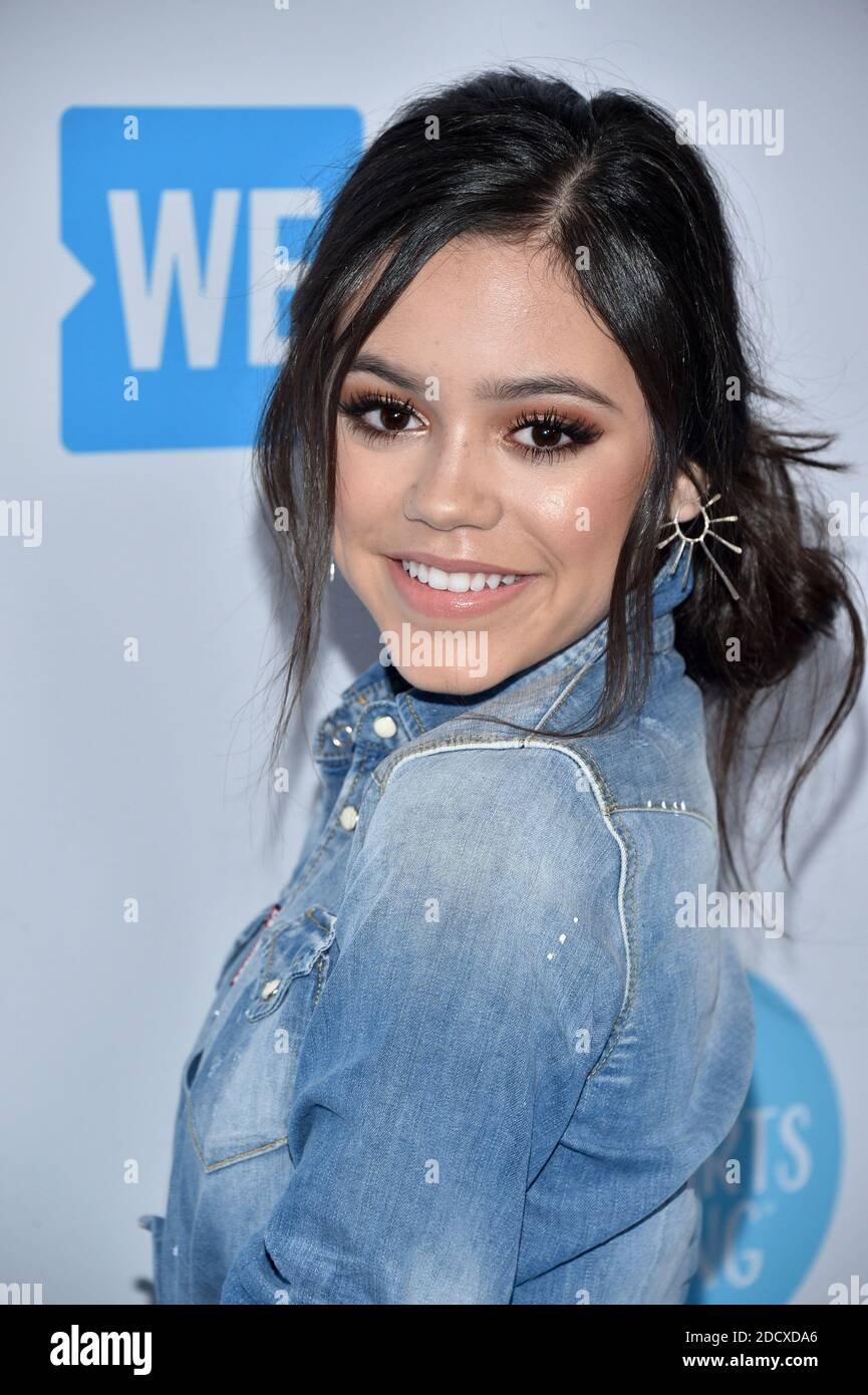Jenna Ortega attends WE Day California at The Forum on April 19, 2018 ...