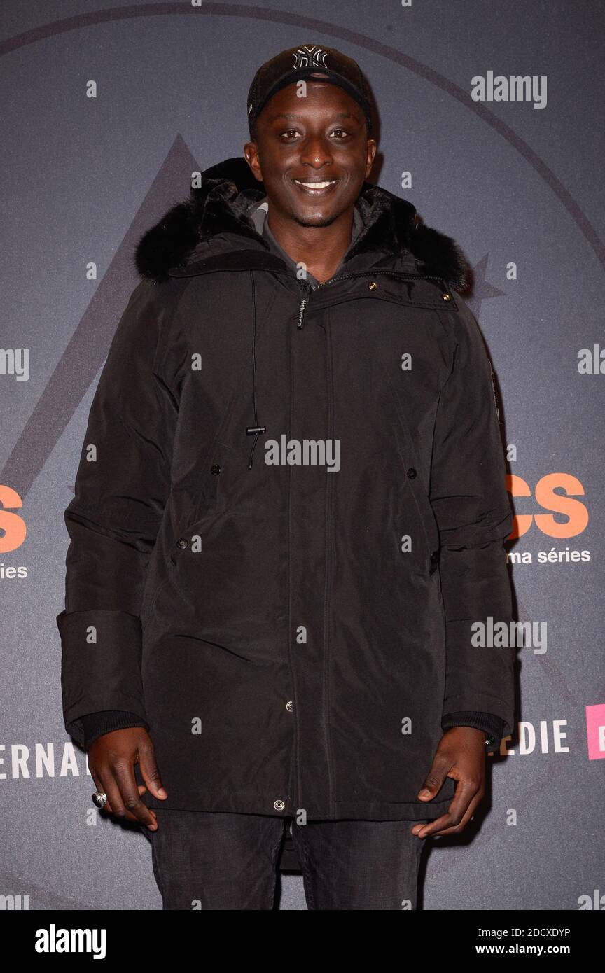 Ahmed Sylla attending the opening ceremony of the 21st L'Alpe d'Huez ...