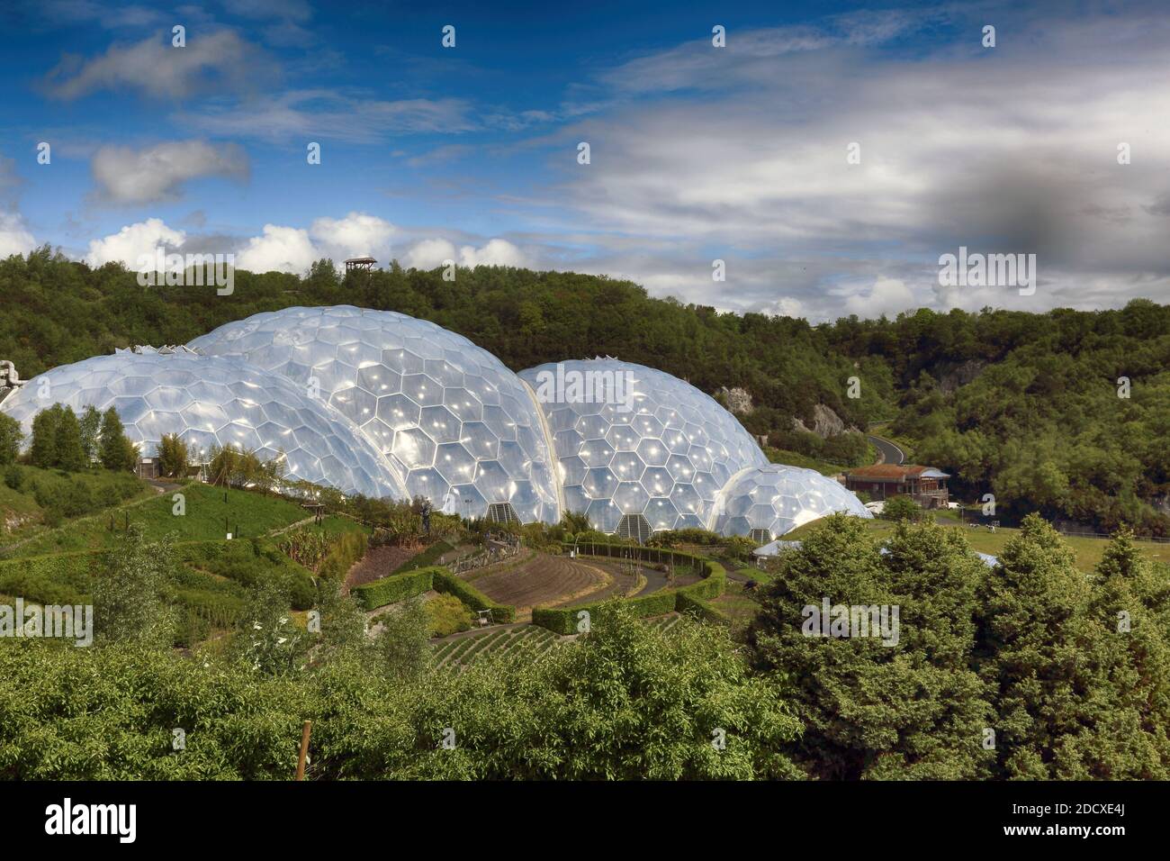 Eden Project in St. Austel, Cornwall, England Stock Photo - Alamy