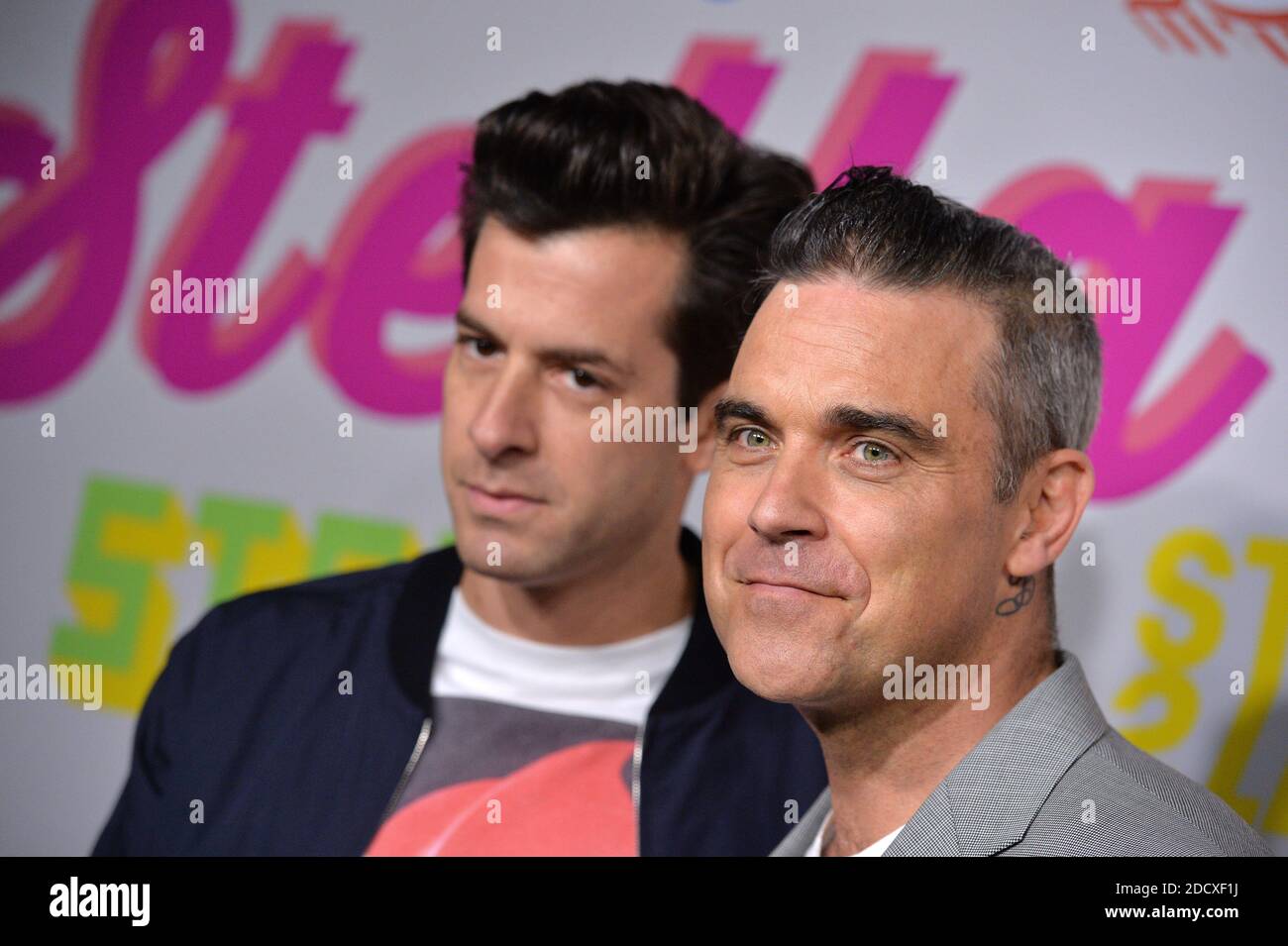 Mark Ronson and Robbie Williams attend the Stella McCartney's Autumn ...