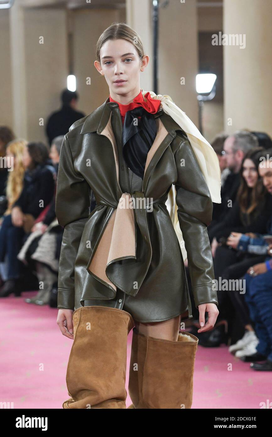 A model walks the runway during theY Project show as part of the Paris ...
