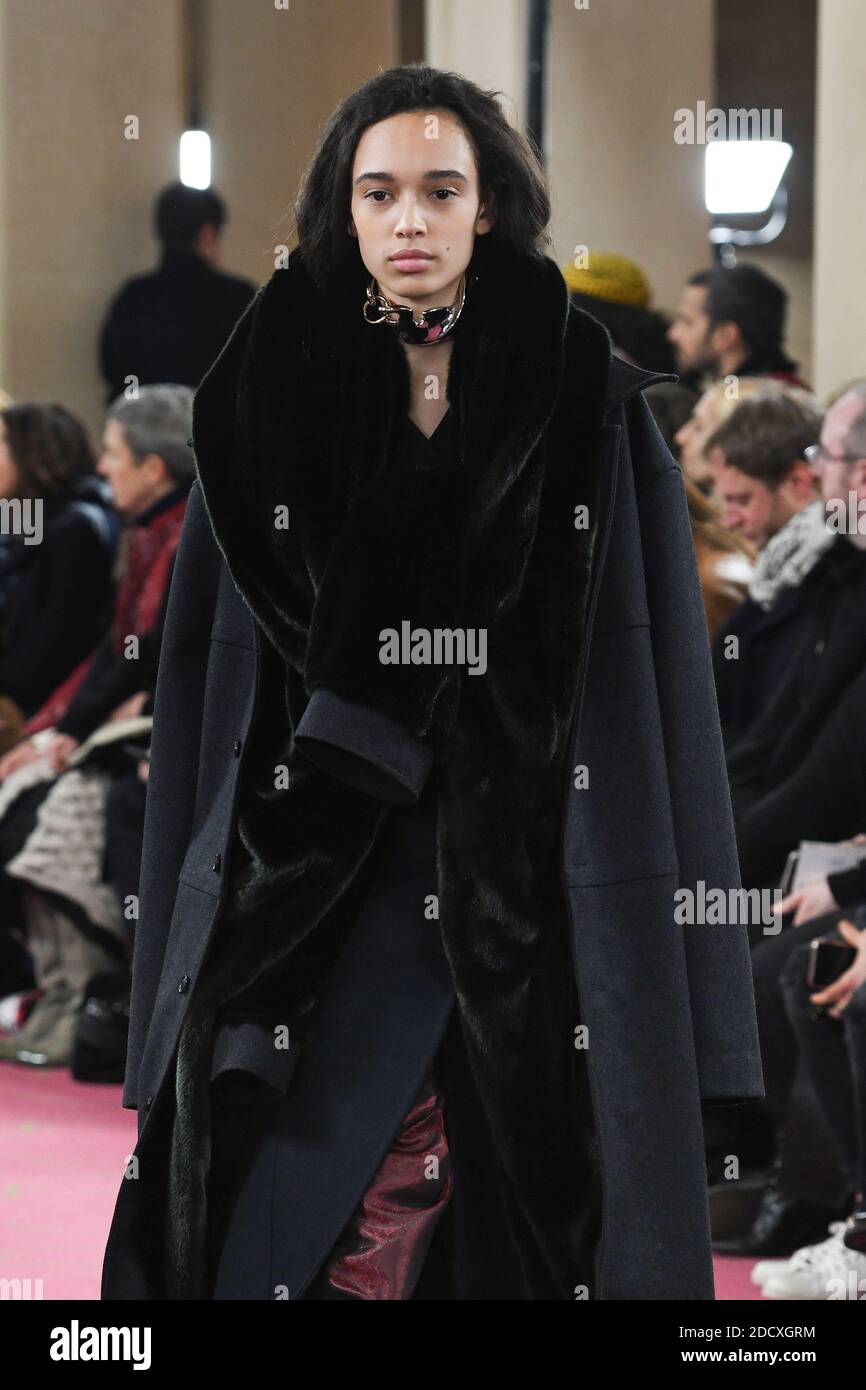 A model walks the runway during theY Project show as part of the Paris ...