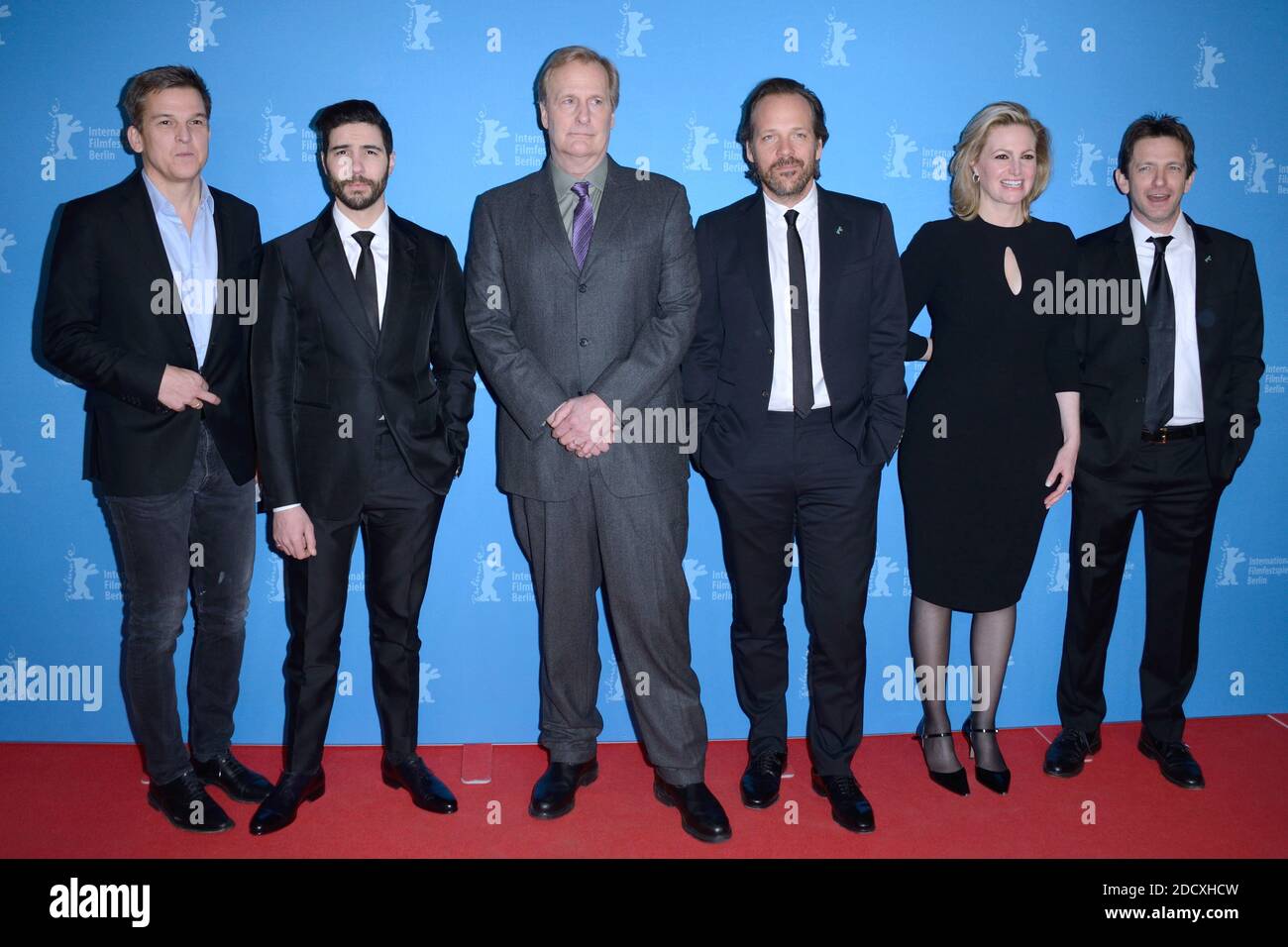 Tahar Rahim, Jeff Daniels, Peter Sarsgaard, guest and Daniel Futterman ...