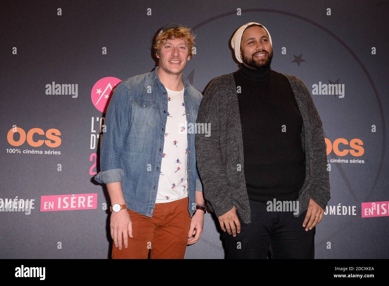 Geremy Credeville, Kevin Razy attending the screening of the film La ...
