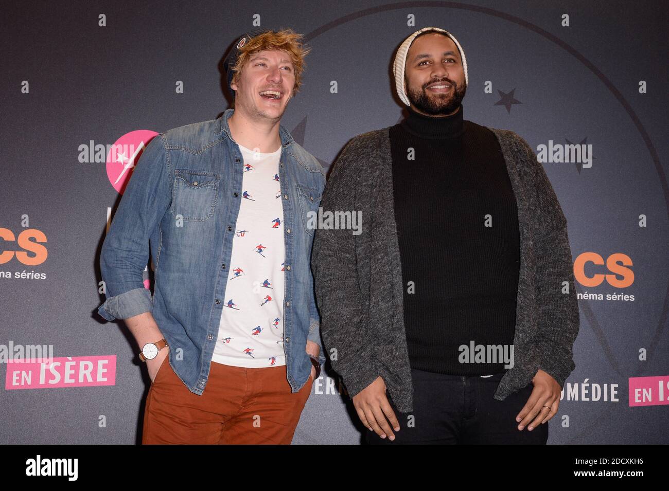 Geremy Credeville, Kevin Razy attending the screening of the film La ...