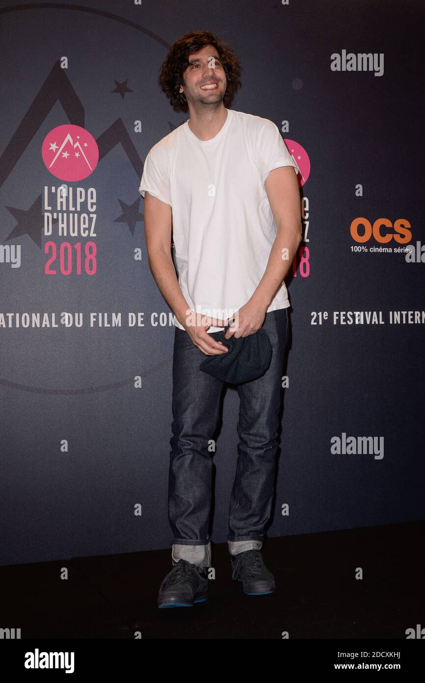 Max Boublil attending the screening of the film La Finale during the ...
