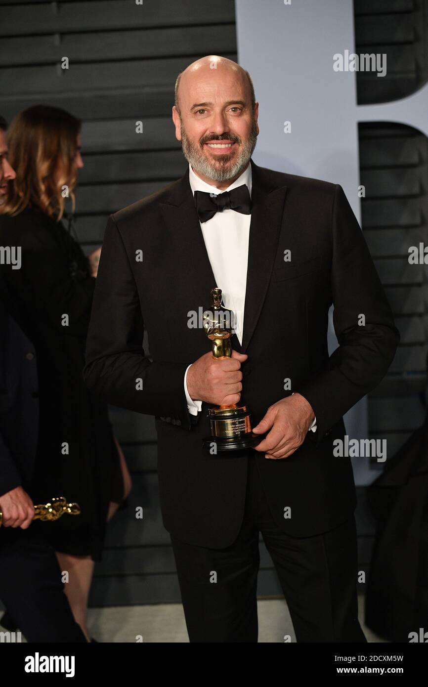 Mark Bridges at the 2018 Vanity Fair Oscar Party hosted by Radhika ...