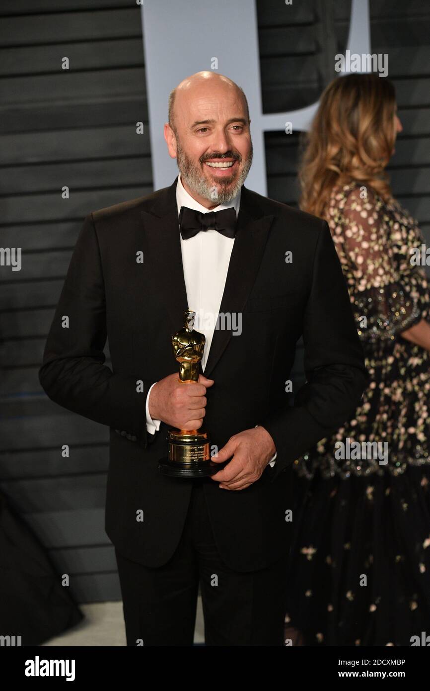 Mark Bridges at the 2018 Vanity Fair Oscar Party hosted by Radhika ...