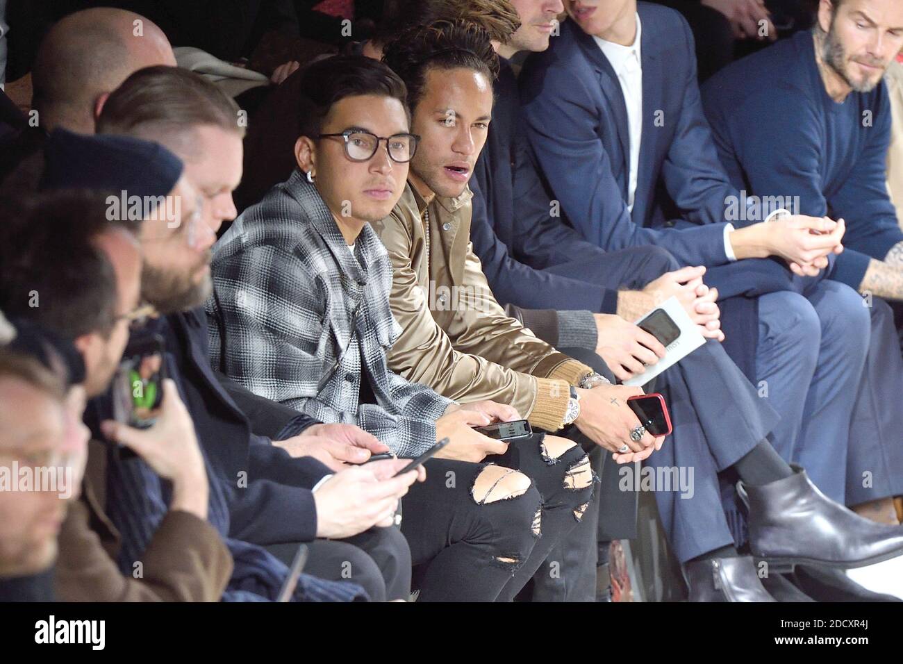 Neymar da Silva Santos Junior aka Neymar Jr. attending the Louis ...