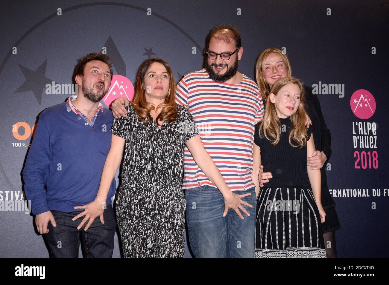 Zazon Castro, Geraldine Martineau and guests attending the screening of ...