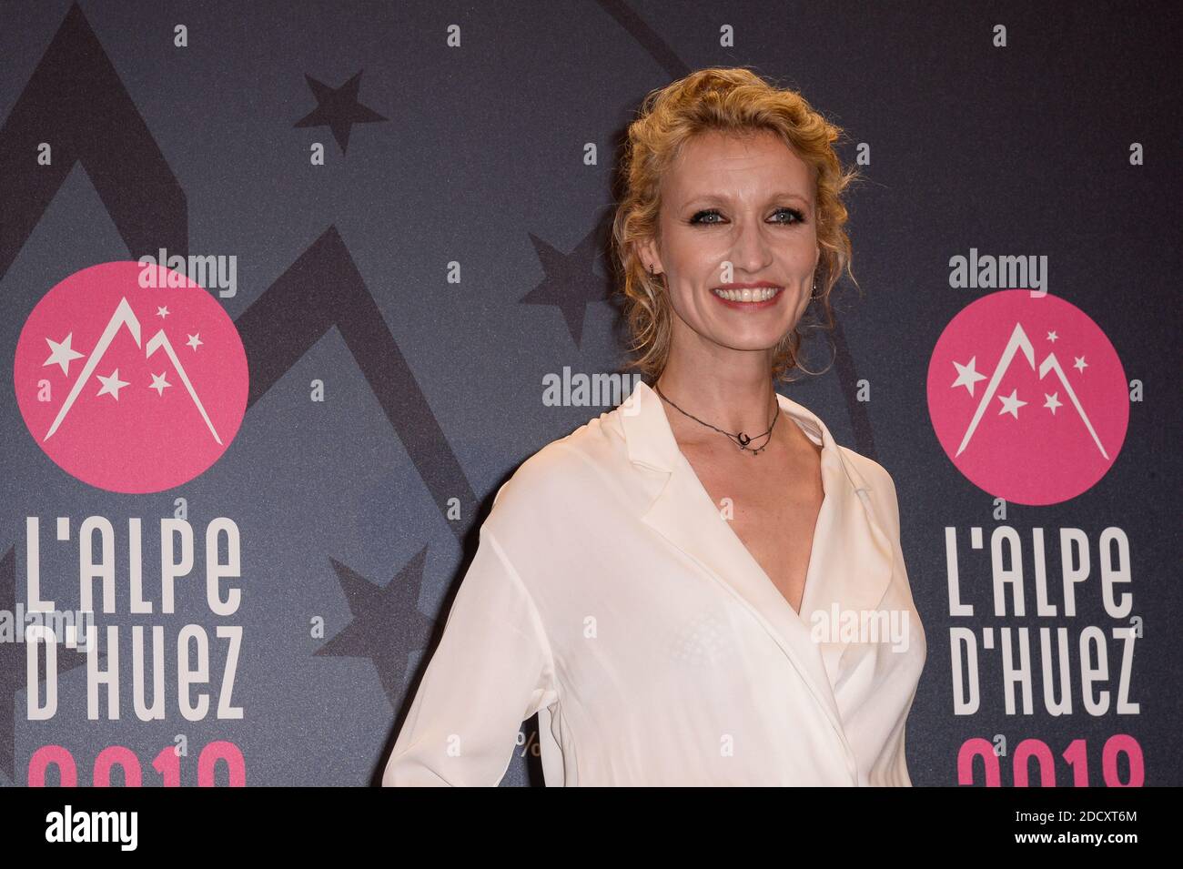 Alexandra Lamy attending the screening of the film Tout Le Monde Debout ...