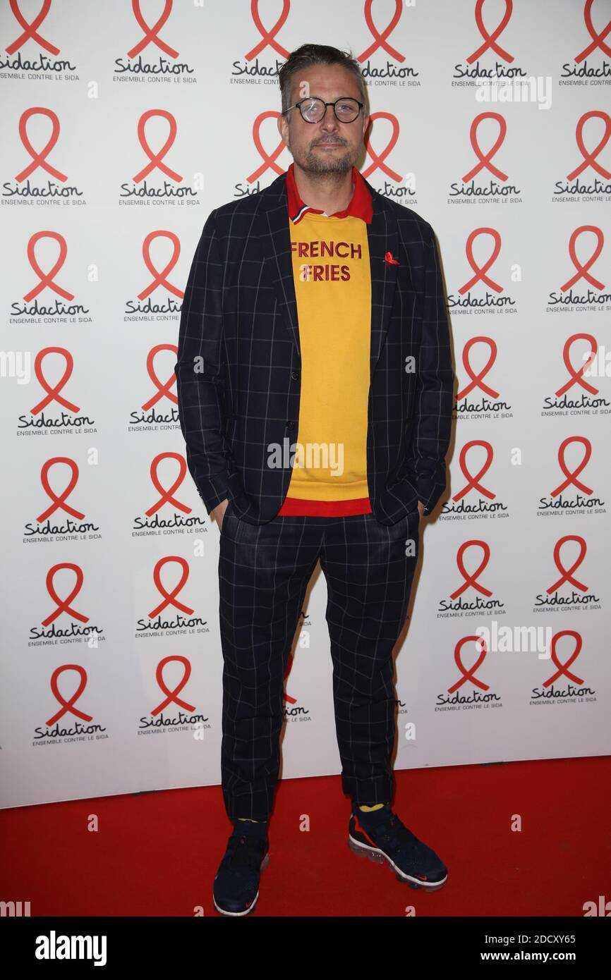 Le Tone posing at a photocall for the launch party of the 2018 ...
