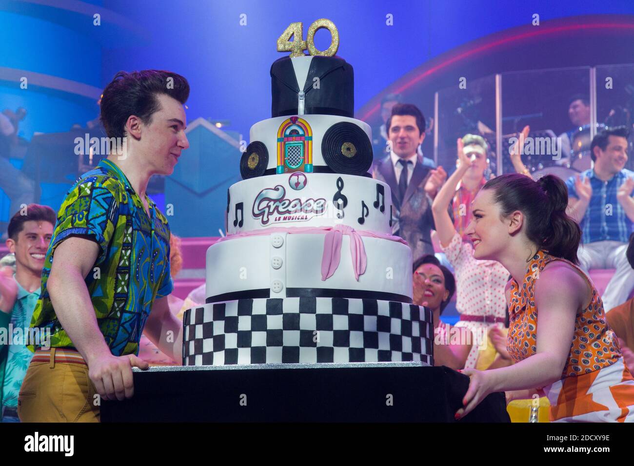 Grease The Musical for 40th film anniversary at Theatre Mogador in ...