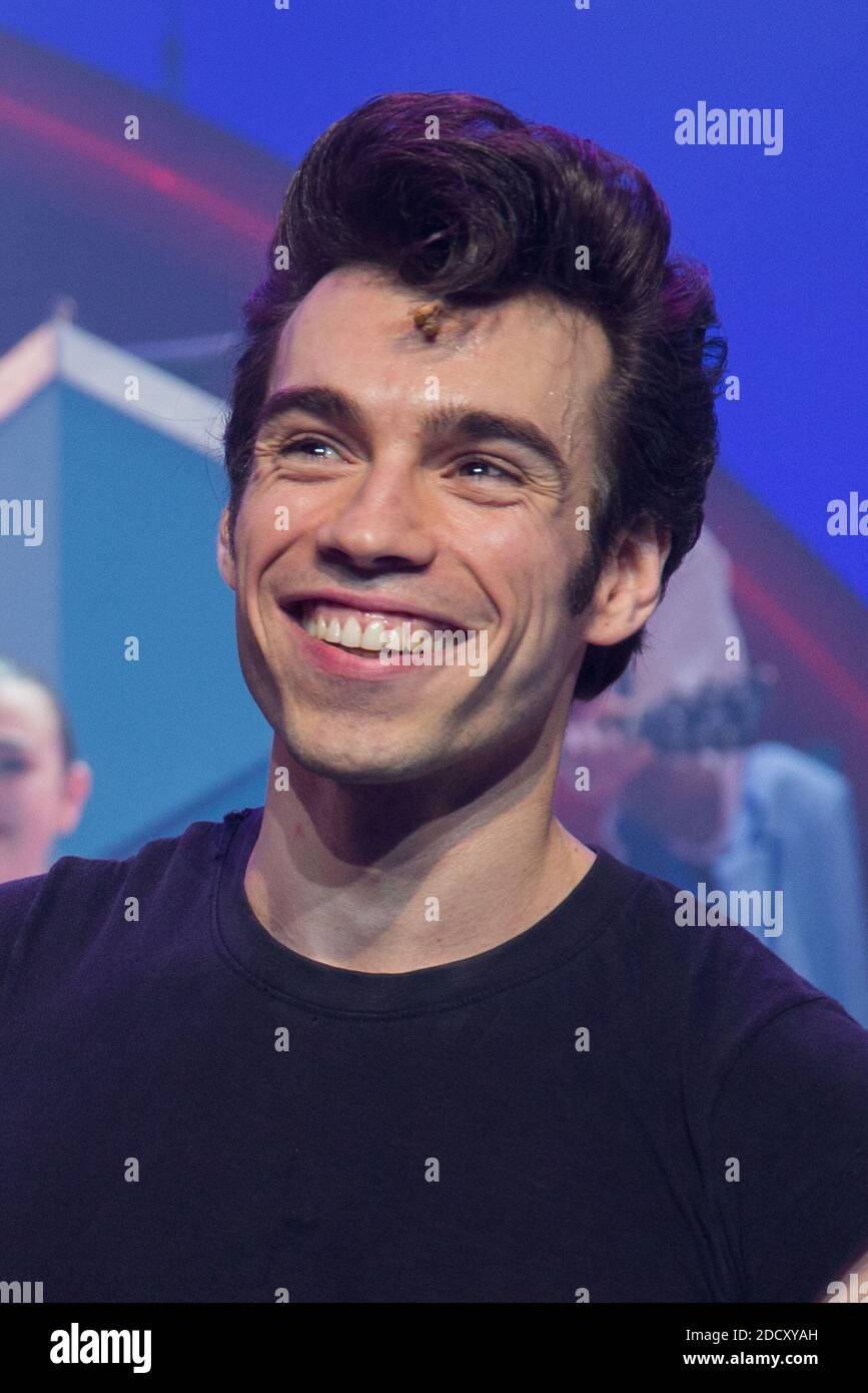 Alexis Loizon as Danny Zuko at Grease The Musical for 40th film ...