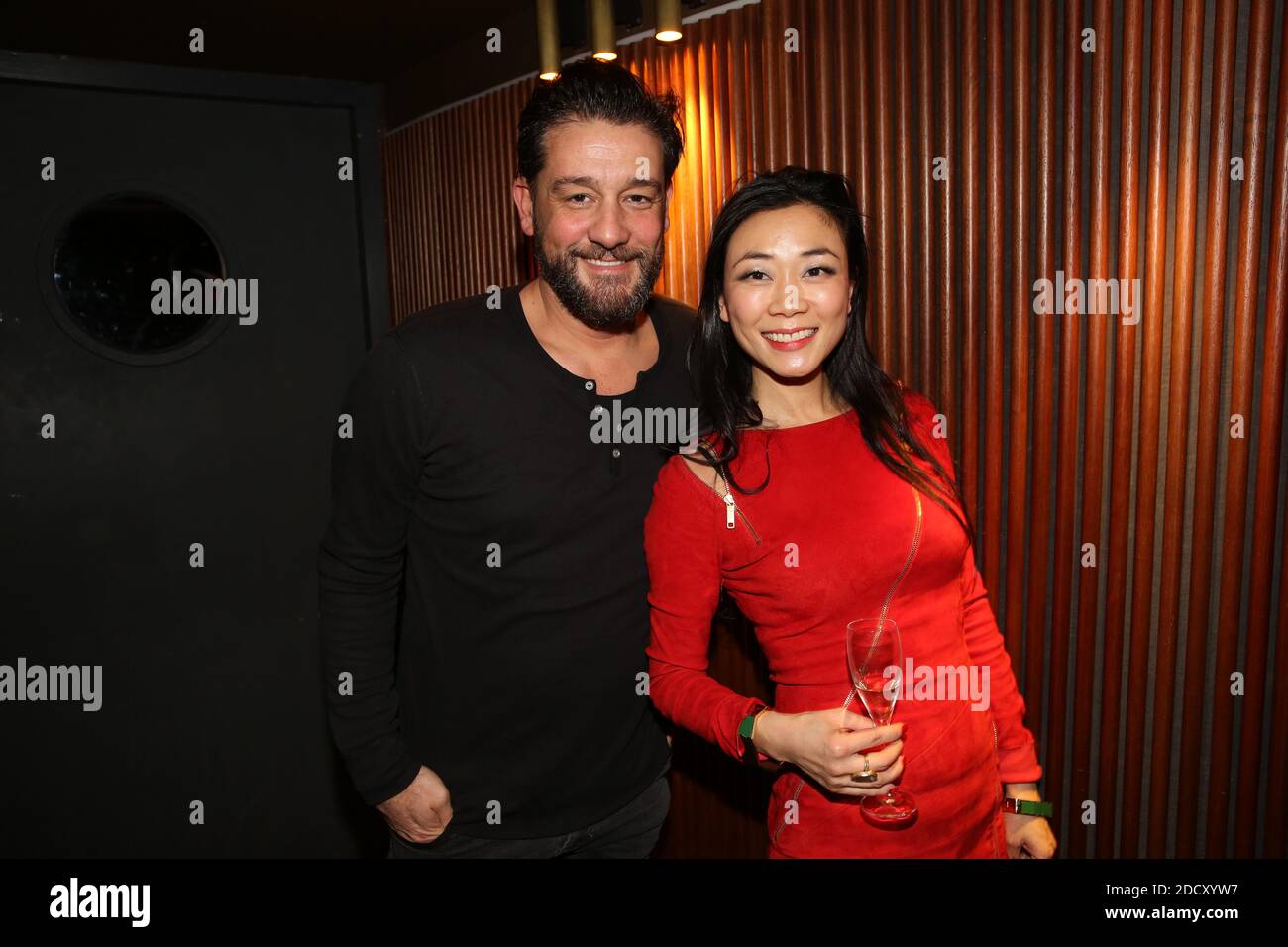 Exclusive - Titoff and Malika Lambert attending a party to celebrate ...