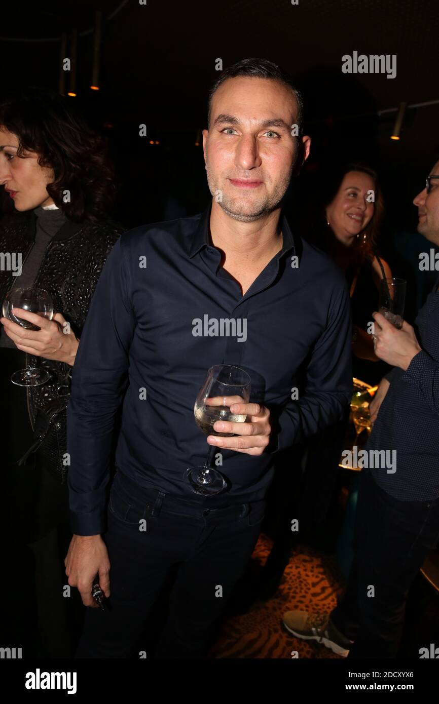 Exclusive - Mickael Zazoun attending a party to celebrate David C ...