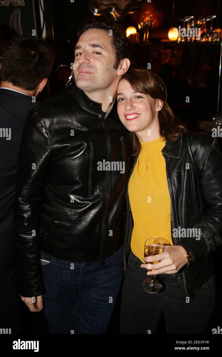 Nicolas Maury et Fanny Sidney a l'after party de la Saison 3 de la serie 'Dix Pour Cent' au ...