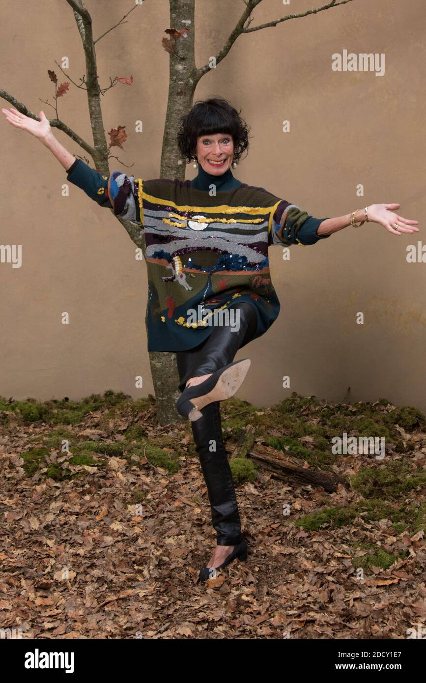 Geraldine Chaplin attending the Chanel show as part of the Paris ...