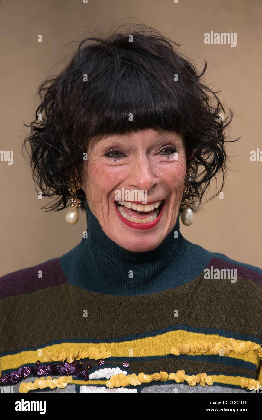 Geraldine Chaplin attending the Chanel show as part of the Paris ...