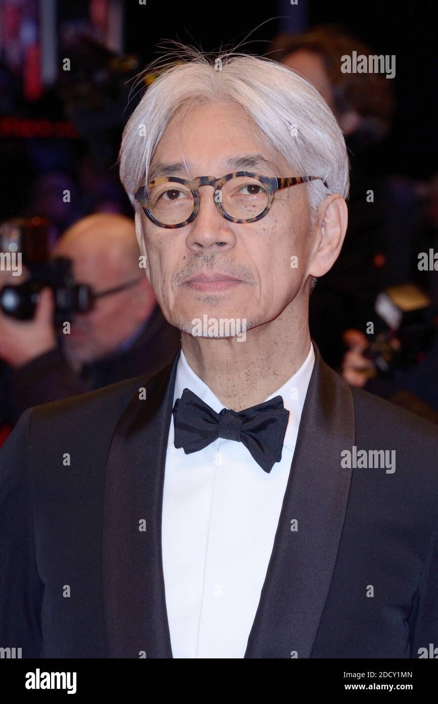 Ryuichi Sakamoto attending the Closing Ceremony of the 68th Berlin ...