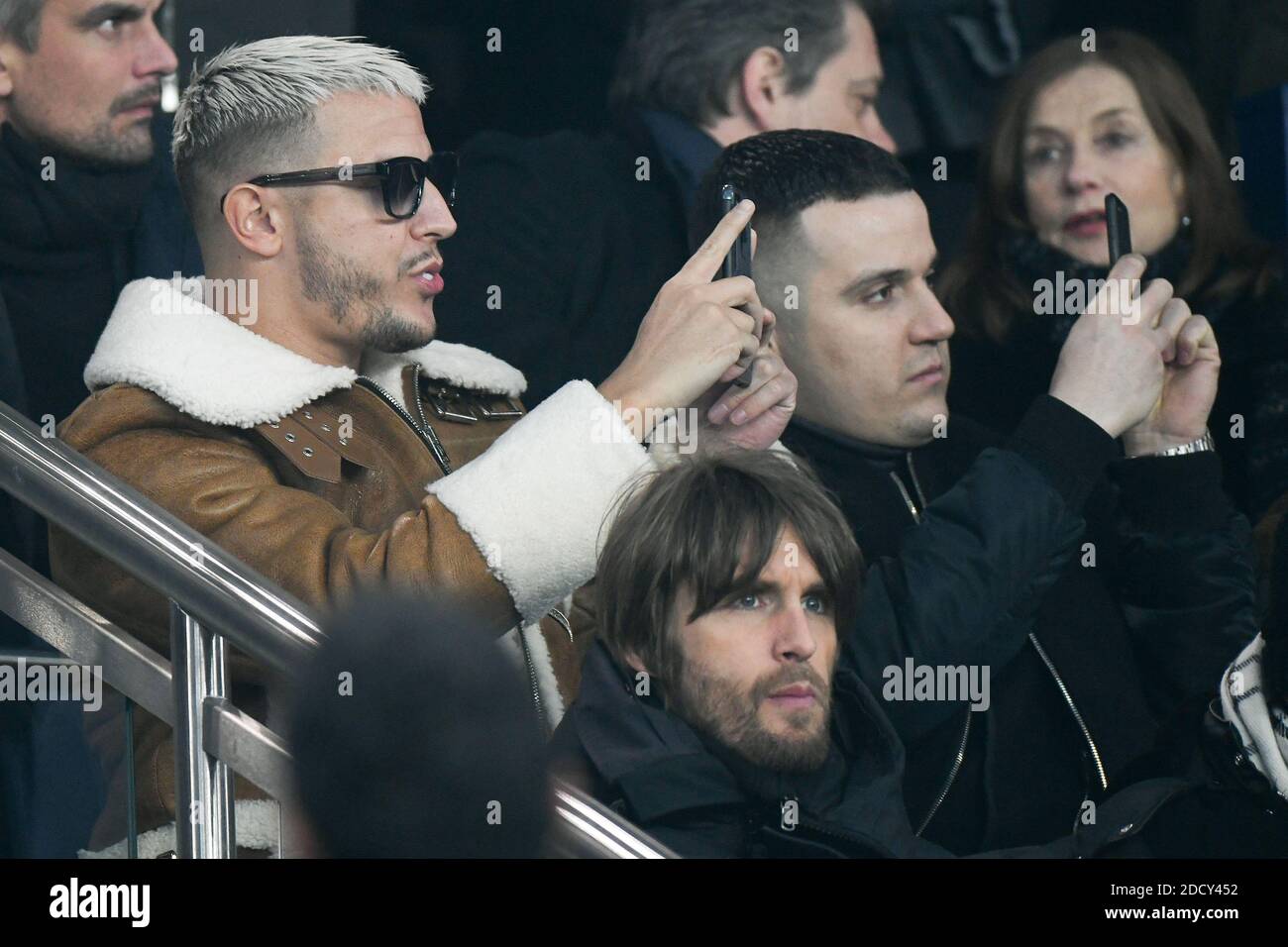 William Grigahcine (DJ Snake) attends the Ligue 1 match between Paris ...