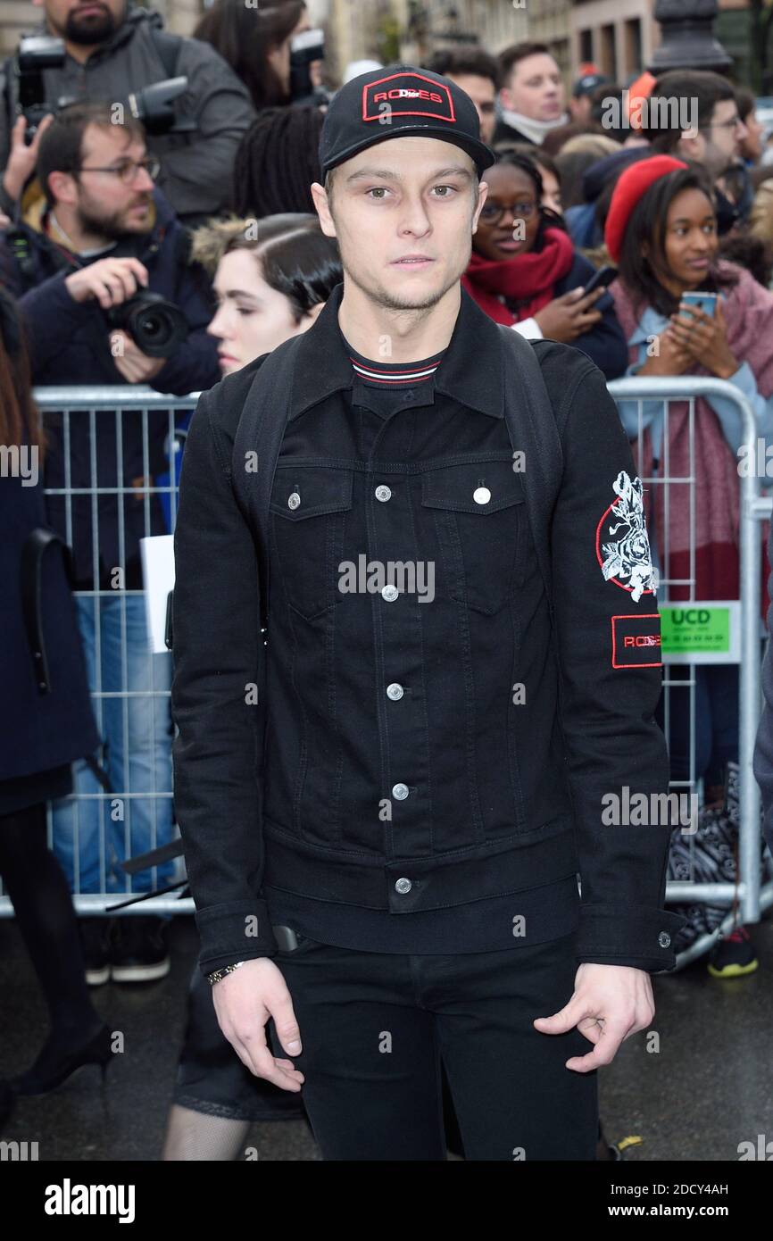 Rod Paradot attending the Dior Homme Menswear show as part of Paris Men ...