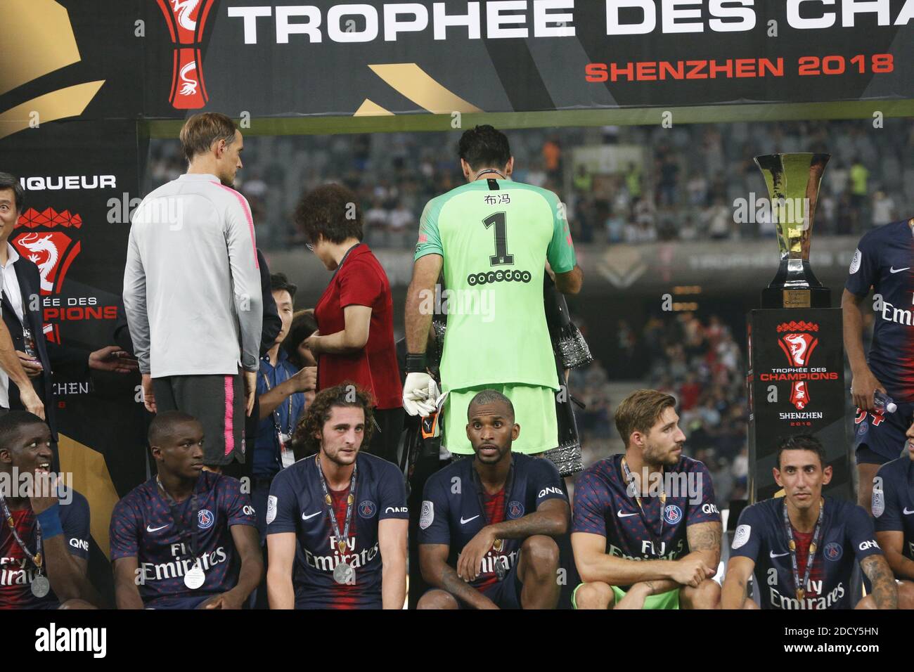 HANDOUT PHOTO - For the Chinese New Year the PSG will sell shirts with ...