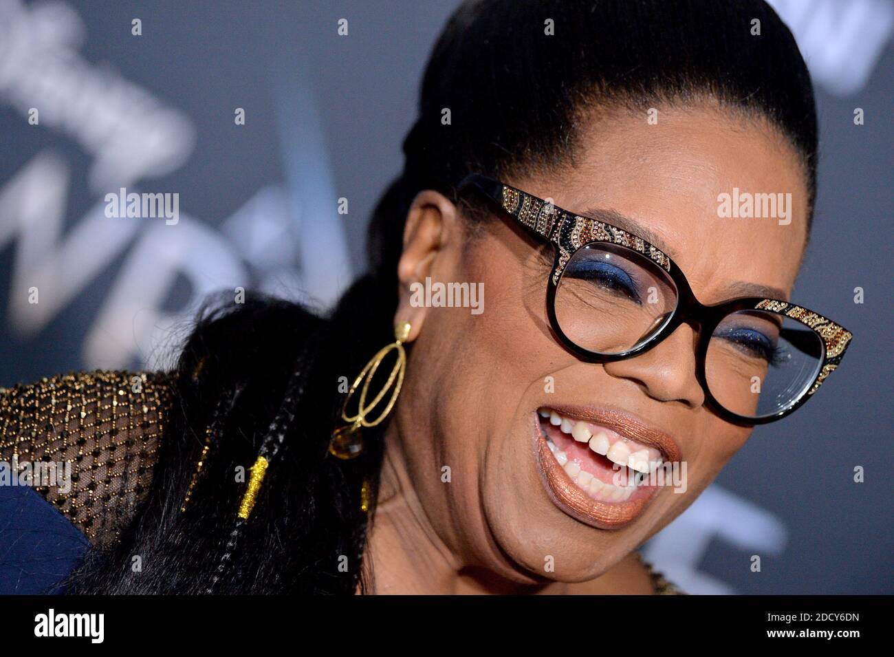 Oprah Winfrey attends the premiere of Disney's 'A Wrinkle In Time' at ...
